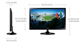 Monitor TV Samsung T24C310 LED Plana 24 Polegadas LT24C310LBMZD