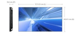 Monitor Samsung 55 LED LFD UD55C para Sinalização Digital Samsung ...